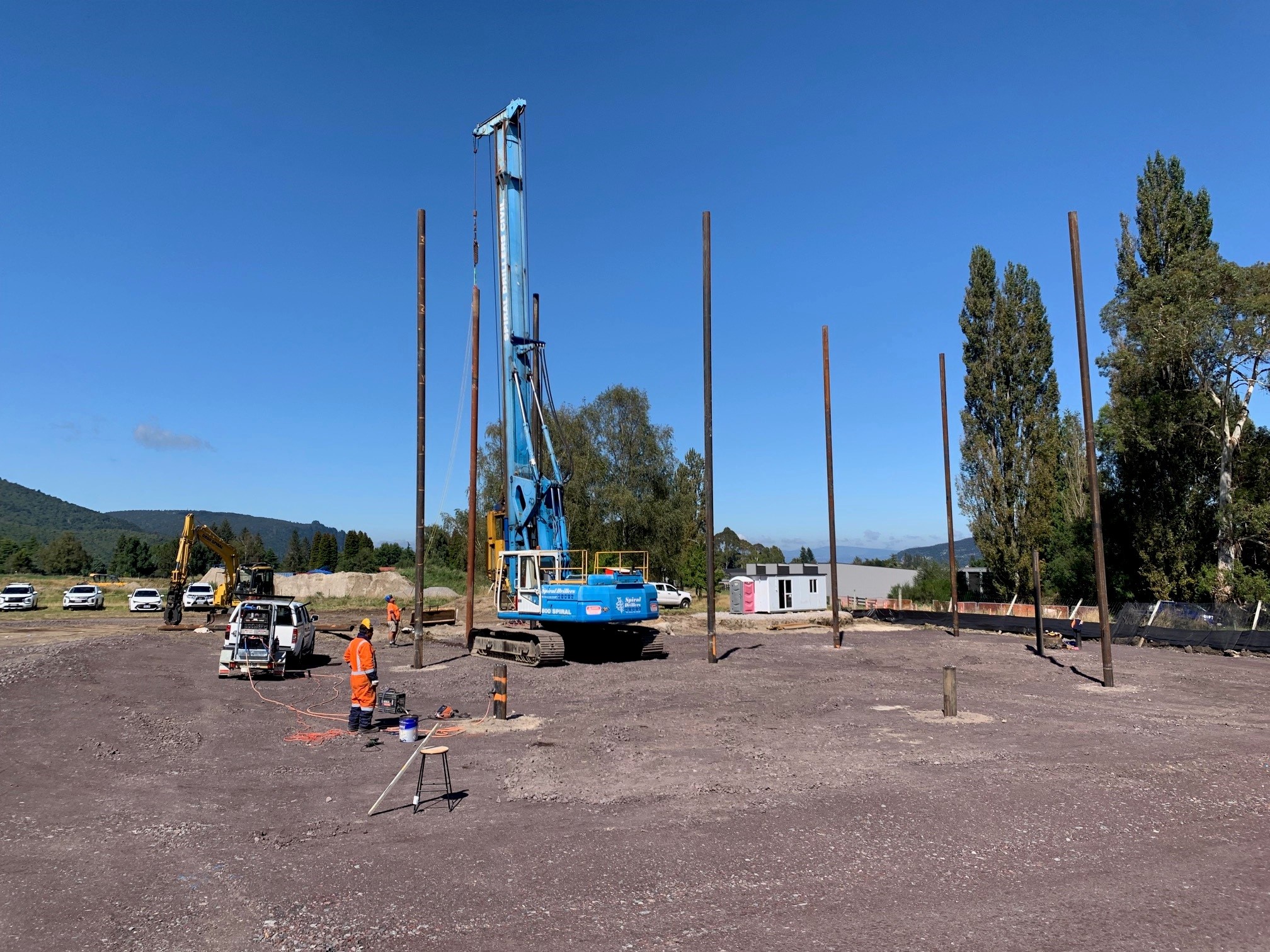 Pile Driving - Piling & Geotechnical Drilling - Spiral Drillers